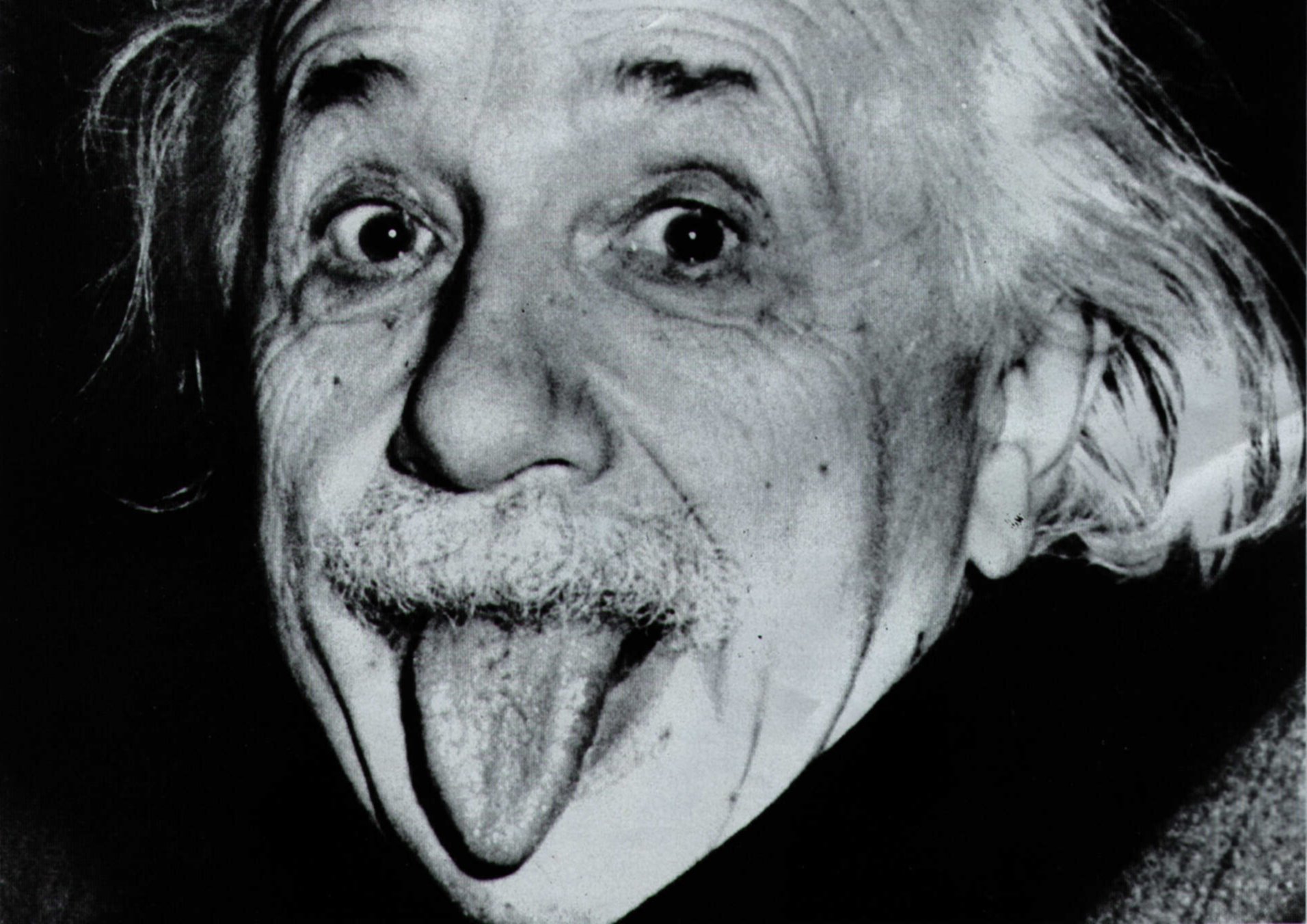 Albert Einstein Tongue